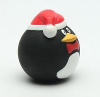 China Vinyl Penguin Squeaky Dog Toy 8 cm Small Medium Pet Latex Chew Toy OEM ODM for sale