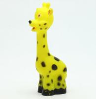 China Customized Giraffe Vinyl Pet Chew Toy for Dogs 19cm Height Durable Dog Toy for sale
