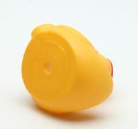 China Non Toxic Safe Strong Vinyl Dog Squeaky Toy Pet Duck Toy 8.5 cm Height for sale