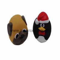 China Custom Vinyl Cartoon Penguin Shape Dog Toy Manufacturer Custom Size Color for sale