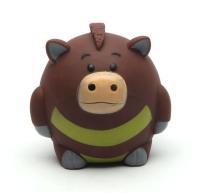 China Latex Dog Chewing Toy 7cm Funny Ugly Pet Toy for Small Dogs Durable Bite Resistant for sale