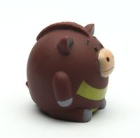 China Latex Dog Chewing Toy 7cm Funny Ugly Pet Toy for Small Dogs Durable Bite Resistant for sale