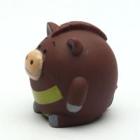 China Latex Dog Chewing Toy 7cm Funny Ugly Pet Toy for Small Dogs Durable Bite Resistant for sale