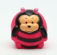 China Wholesale 7cm Ladybug Vinyl Dog Toy Making Supplies for Pet Toys for sale