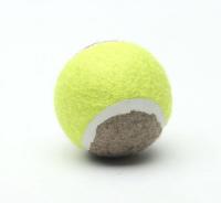China Durable Indestructible Dog Tennis Ball Customized Size Environmental Friendly for sale