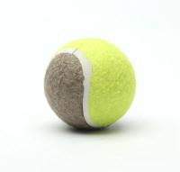 China Durable Indestructible Dog Tennis Ball Customized Size Environmental Friendly for sale