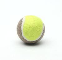 China Durable Indestructible Dog Tennis Ball Customized Size Environmental Friendly for sale