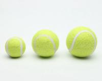 China Large Commercial Dog Safe Tennis Balls 2.5 Inch for Interactive Outdoor Play for sale