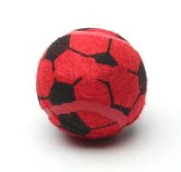 China Jumbo Squeaky Rubber Tennis Ball Dog Toy 2.5 Inch Durable Pet Chew Toy for sale