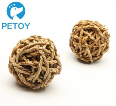 China Eulaliopsis Binata Eco Pet Toys Hard Chew for Teeth Cleaning 6cm for sale