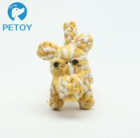 China Eco - Friendly  Durable Pet Toys Cute Animal Shape For Tugging Chewing for sale