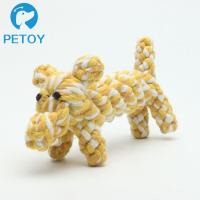 China Eco - Friendly  Durable Pet Toys Cute Animal Shape For Tugging Chewing for sale