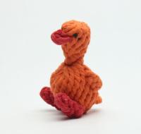 China Durable Cotton Rope Pet Toy Duck Design 84g for Puppy Tugging Chewing for sale