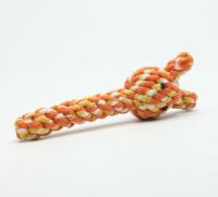 China Cotton Rope Dog Toy Rabbit Shape Eco Friendly Pet Chew Toy 100% Durable for sale