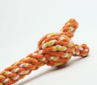 China Cotton Rope Dog Toy Rabbit Shape Eco Friendly Pet Chew Toy 100% Durable for sale