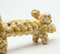 China Durable Cotton Rope Dog Toy for Chewing Tugging Tossing 100% Cotton ODM Service for sale