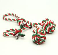 China Eye - Catching  Durable Dog Rope Pull Toys Varied Bright And Fun Patterns for sale