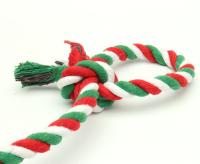 China Eye - Catching  Durable Dog Rope Pull Toys Varied Bright And Fun Patterns for sale