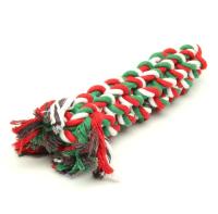 China Customized Cotton Rope Dog Toy 32cm 43cm Durable Pet Teeth Cleaning Play for sale