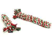 China Customized Cotton Rope Dog Toy 32cm 43cm Durable Pet Teeth Cleaning Play for sale