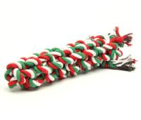 China Customized Cotton Rope Dog Toy 32cm 43cm Durable Pet Teeth Cleaning Play for sale
