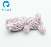 China Cotton Rope Dog Toy for Tugging Chewing Interactive Pet Toy BSCI Certified OEM for sale