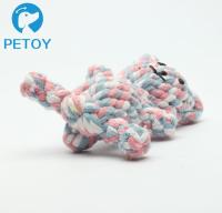China Cotton Rope Dog Toy for Tugging Chewing Interactive Pet Toy BSCI Certified OEM for sale