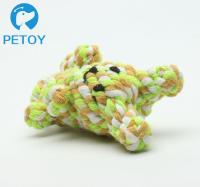 China Cotton Rope Dog Toy for Tugging Chewing Interactive Pet Toy BSCI Certified OEM for sale