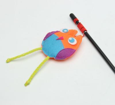 China 2018 cheap cotton teaser for cat toy set cheap cat teaser for sale