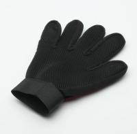 China Massage Pet Grooming Glove / Efficient Pet Mitt Brush Customized Color for sale