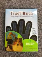 China 259 Pin Pet Grooming Glove Five Finger Dog Deshedding Mitt 23x17cm Long Service Life for sale