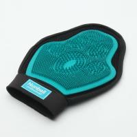 China Commercial Rubber Pet Grooming Glove Universal Size Environmental Friendly for sale