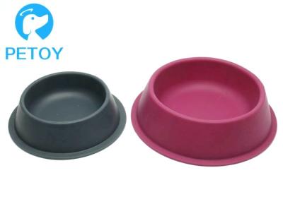 China Round Custom Silicone Pet Bowls FDA Food Grade 750ml 1250ml Eco-Friendly for sale
