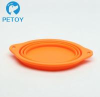China Convenient Microwave  Silicone Folding Bowl Unbreakable  For Camping for sale