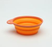 China Custom Collapsible Silicone Pet Bowl 17cm 20.5cm BPA Free FDA Approved for sale