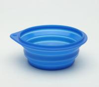 China Collapsible Silicone Dog Travel Water Bowl 250ml-2000ml FDA Certified BPA Free for sale
