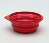 China Collapsible Silicone Dog Travel Water Bowl 250ml-2000ml FDA Certified BPA Free for sale