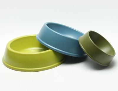 China Biodegradable Bamboo Pet Bowl Non Slip Dog Food Water Bowl 4 Sizes S to XL for sale