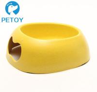 China Biodegradable Bamboo Pet Bowl Feeders Environment Friendly Unique Design for sale