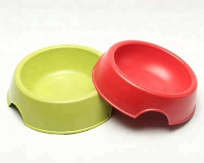 China Non Slip Bamboo Fiber Pet Feeding Bowls Set for Small Dogs Cats 4 Sizes for sale