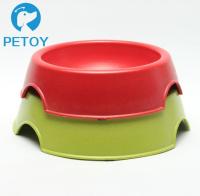 China Non Slip Bamboo Fiber Pet Feeding Bowls Set for Small Dogs Cats 4 Sizes for sale