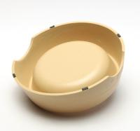 China Customized XL Bamboo Pet Bowl 24x7cm Lightweight Durable BSCI Approved for sale
