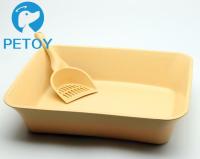 China Biodegradable Cat Litter Tray 45.8x36.8x10.8 cm Easy Clean Pet Litter Box OEM for sale
