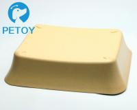 China Biodegradable Cat Litter Tray 45.8x36.8x10.8 cm Easy Clean Pet Litter Box OEM for sale