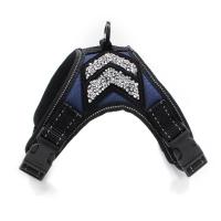 China Reflective Soft Pet Harness Lightweight No Pull Dog Harness Sizes S M L XL Custom Color for sale