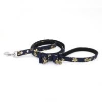 China Christmas style easy walk dog harness reversible for sale