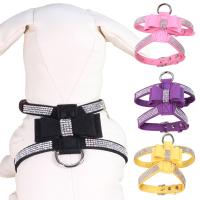 China Nylon Backpack Luxury Dog Harness / Adjustable Dog Harness No Pull Easy To Clean for sale