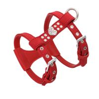 China Reversible No Pull Glass Shape Tiny Dog Harness / Working Dog Harness Fashion Design for sale