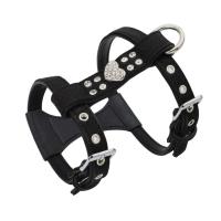 China Reversible No Pull Glass Shape Tiny Dog Harness / Working Dog Harness Fashion Design for sale