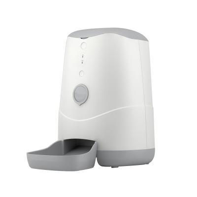 China Smart Pet Feeder Automatic Food Dispenser 3.7L Capacity WiFi Controlled Portion Control Timer for Dogs Cats for sale